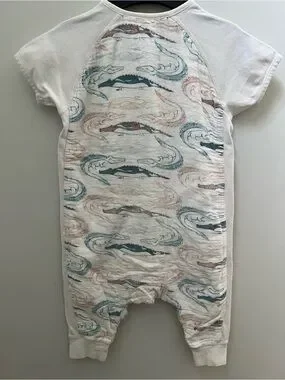 nest designs | Pajamas | Nest Designs White Shortsleeve Sleep Sack With ...